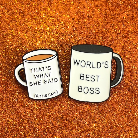 Accessories | 315 Coffee Mug Pins Set | Poshmark